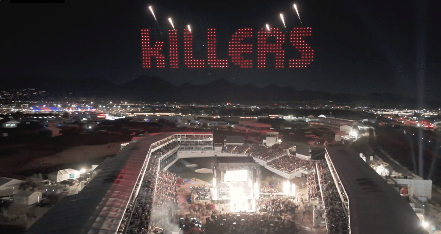 2026 WM Concert in the Coliseum: 500-Drone Show | Open Sky