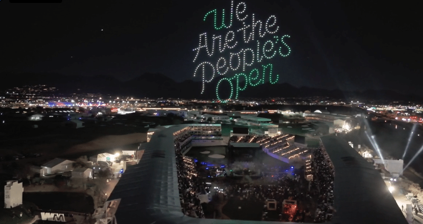 2026 WM Concert in the Coliseum: 500-Drone Show | Open Sky